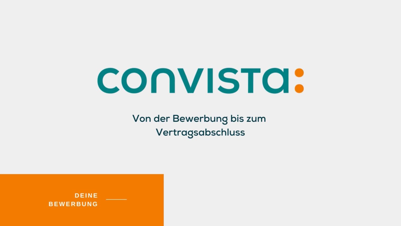 Starte jetzt deine Karriere bei Convista